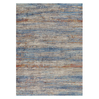 Couristan Nostalgia Mystic Denim Tawny Rug 6'6"x9'6" - Contemporary ...