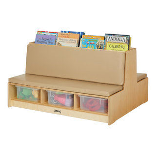 Jonti-Craft Read-a-Round Couch - Wheat - Transitional - Kids Storage ...