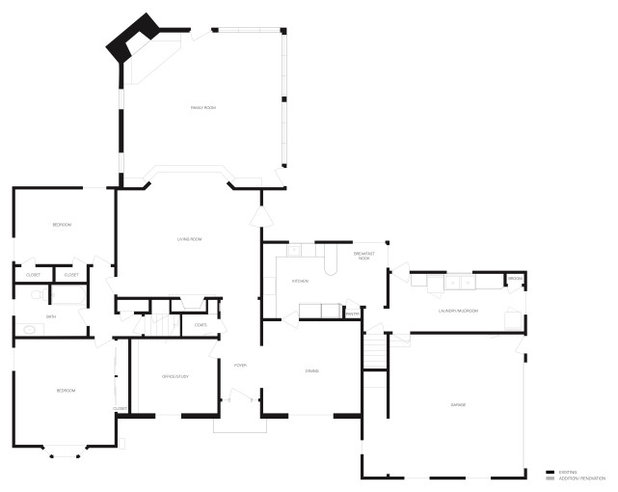 Houzz Tour: 1947 Colonial-Style Home Updated and Expanded