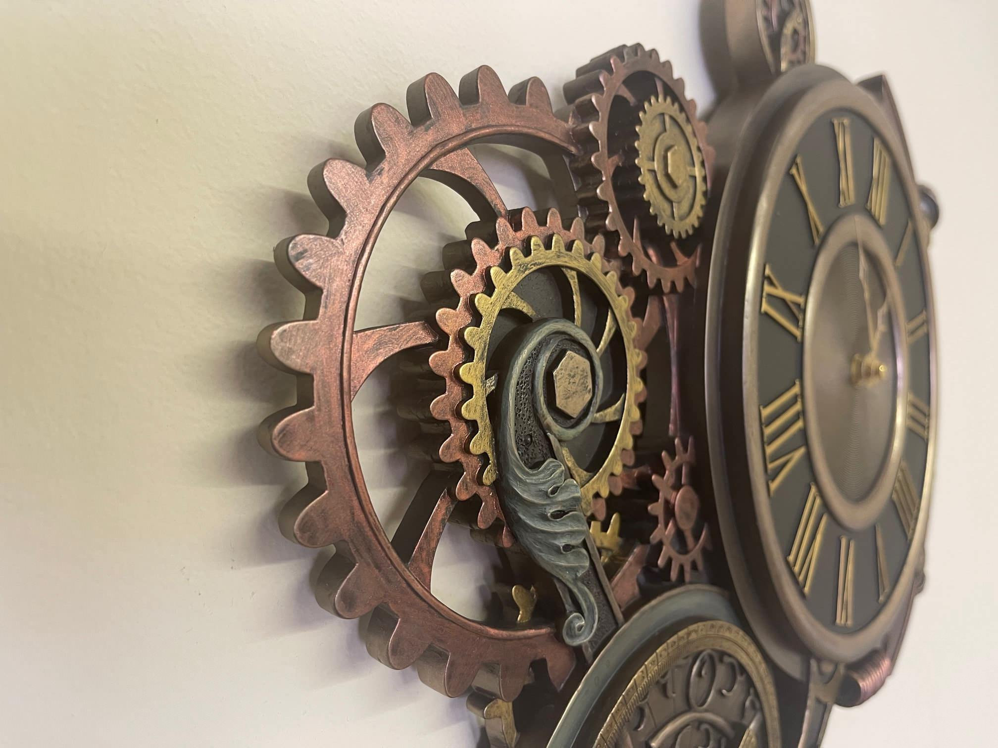 Steampunk Industrial Wall Clock - Industrial - Wall Clocks - by ...
