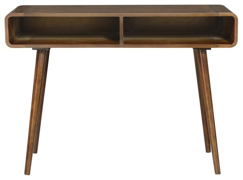 Convenience Concepts Napa Valley Console Table in Espresso Wood Finish ...
