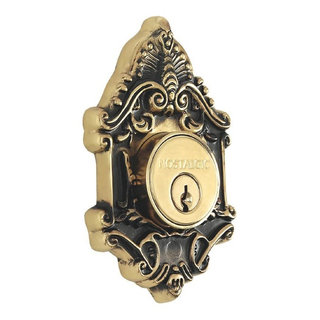 Nostalgic Victorian Double Cylinder Deadbolt Keyed Differently ...