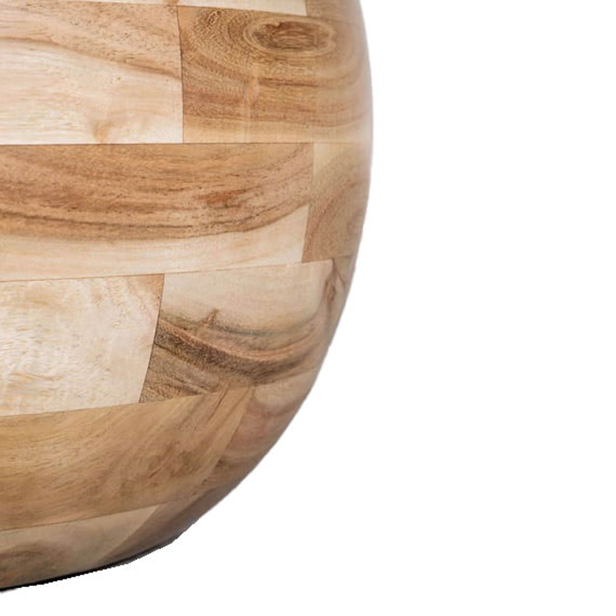 Freeform Sphere Acacia Coffee Table, Natural - Rustic - Coffee Tables ...
