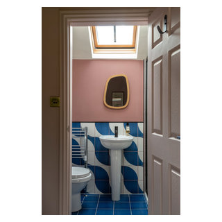 Pink & Blue Ensuite - Contemporary - Bathroom - Other - by KERV ...