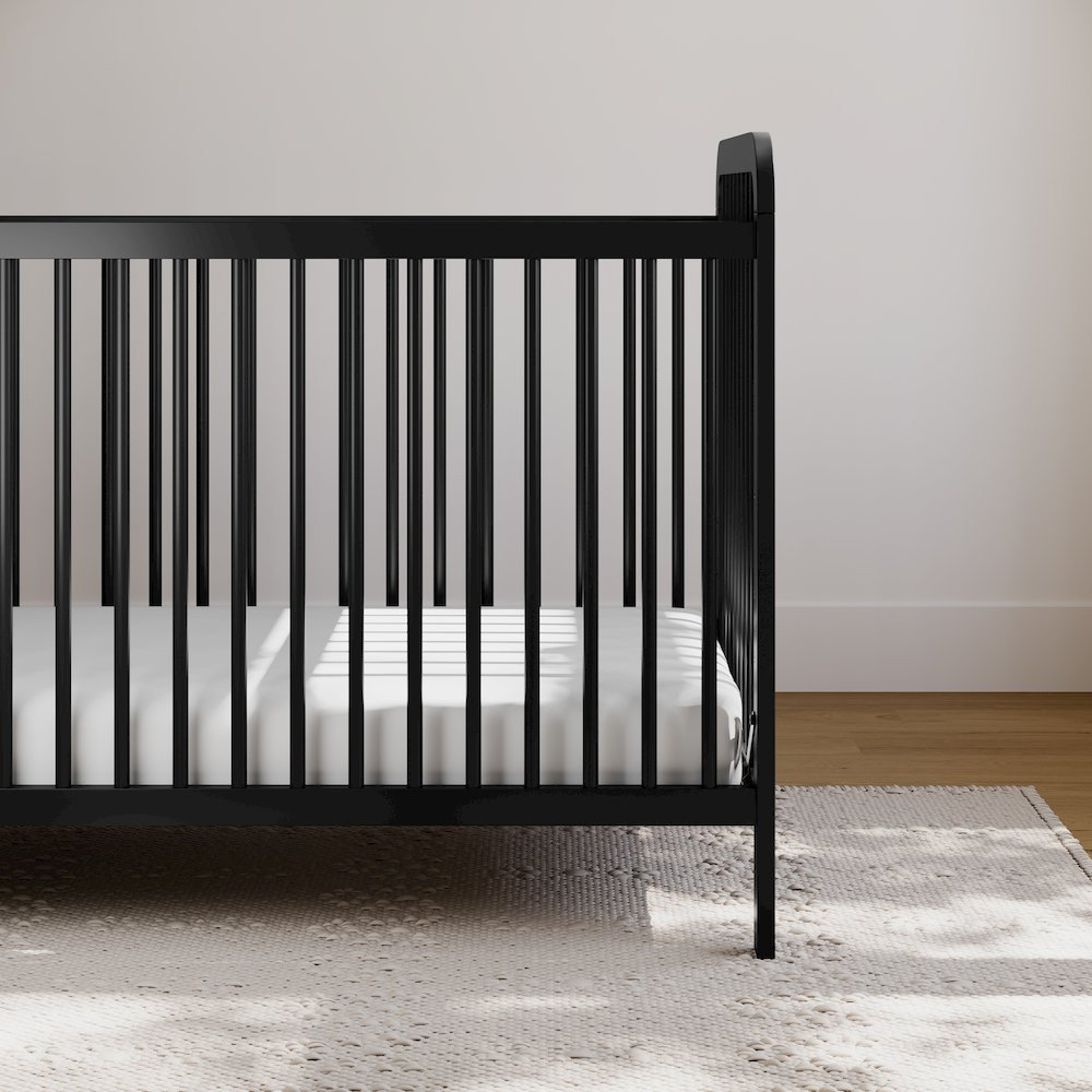 Storkcraft Pasadena 3-in-1 Convertible Crib - Black - Contemporary ...