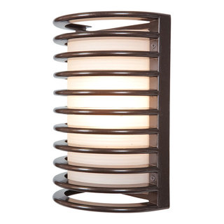 Access Bermuda LED Marine Outdoor Sconce, Bronze/Frost - 20010LEDDMG ...