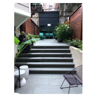Split Level Condo Garden Renovation - Modern - Exterior - Toronto - by ...