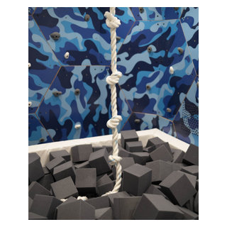 Ninja and Art Room - Contemporary - Basement - New York - by Smart ...