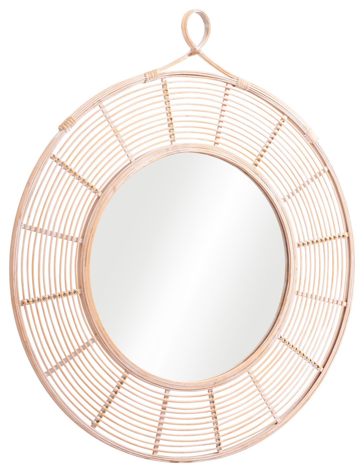 Lobo Mirror Natural - Makeup Mirrors - by VirVentures | Houzz