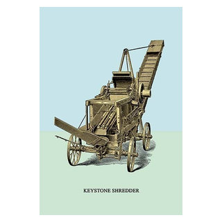 Keystone Shredder, 20" x 30" - Traditional - Prints And Posters - by ...