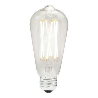 Led Dimmable Light Bulb Clear Glass Led Light Bulb - Transitional ...