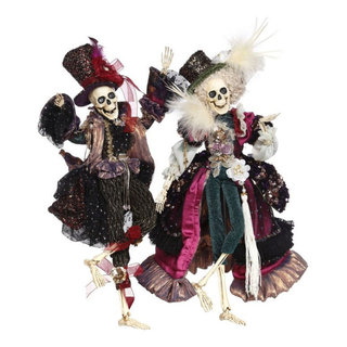 Mark Roberts 2020 Collection Regal Fashion Skeleton, Assortment of 2 ...