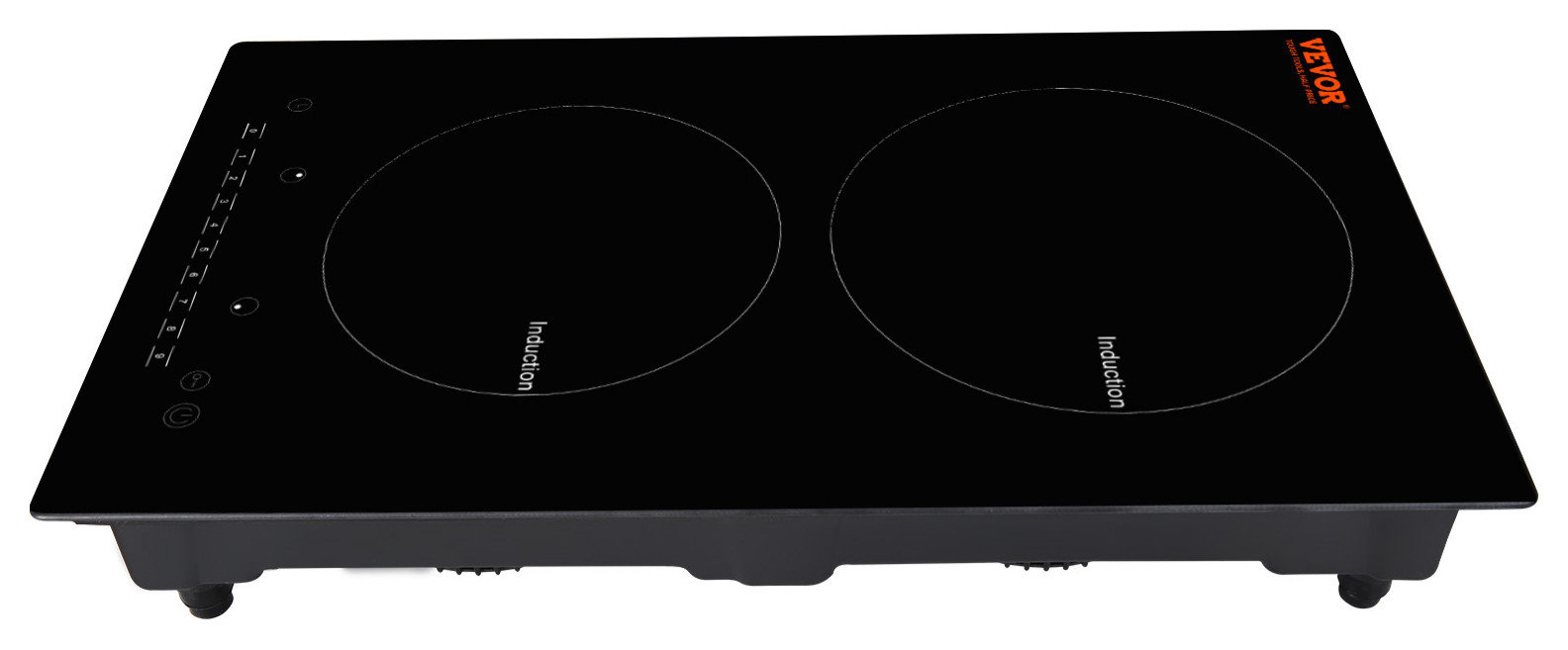 VEVOR Electric Cooktop Multi-Burners Ceramic Glass Stove Top Touch ...