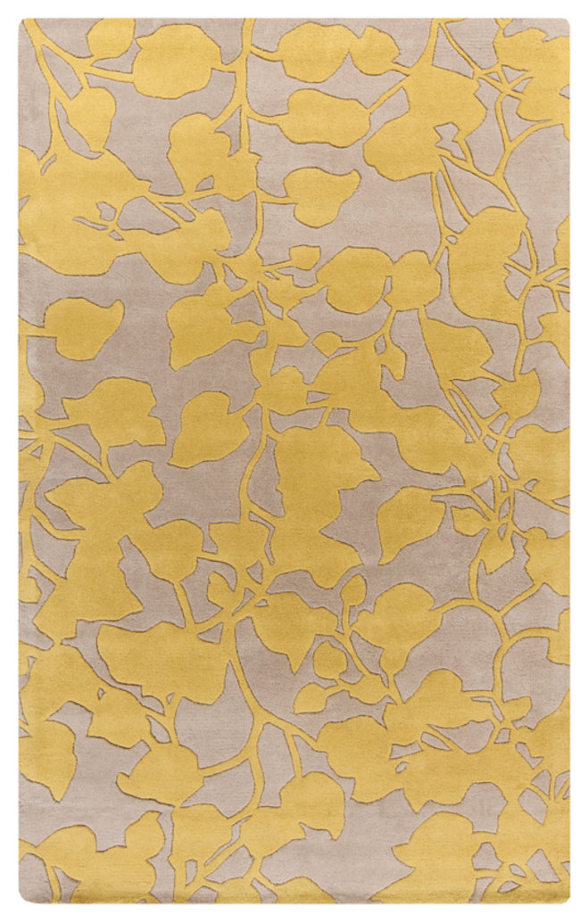 Hand Tufted Goa Wool Rug G-5121, 3'3" x 5'3" - Contemporary - Area Rugs ...