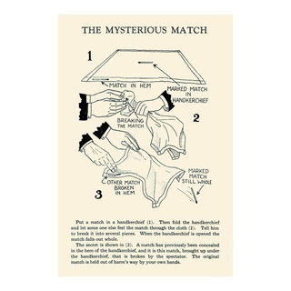 "The Mysterious Match" Digital Paper Print by Retromagic, 17"x24", 29 ...