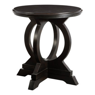 Maiva Side Table, Black - Farmhouse - Side Tables And End Tables - by ...
