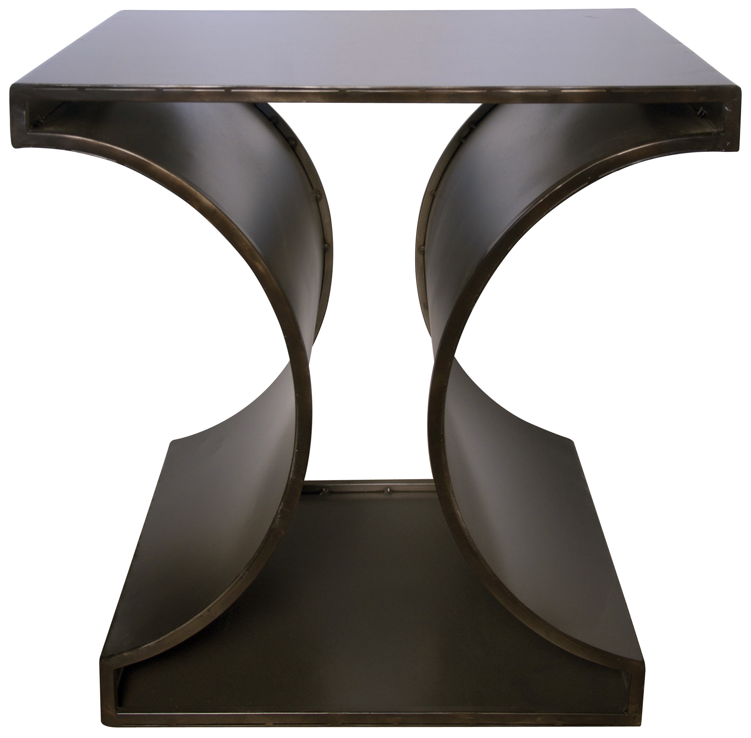 Alec Side Table, Metal - Transitional - Side Tables And End Tables - by ...