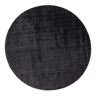 Chandra Rugs Gloria Hand-Woven Contemporary Rug, Charcoal/Gray 7'9 ...
