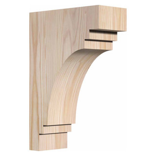Pescadero Corbel, 8"Dx12"H - Transitional - Corbels - by Ekena Millwork ...
