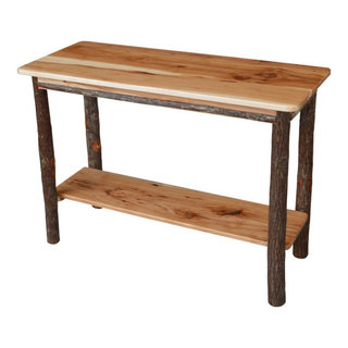 Hickory Console Table Rustic Console Tables by Furniture Barn USA Houzz
