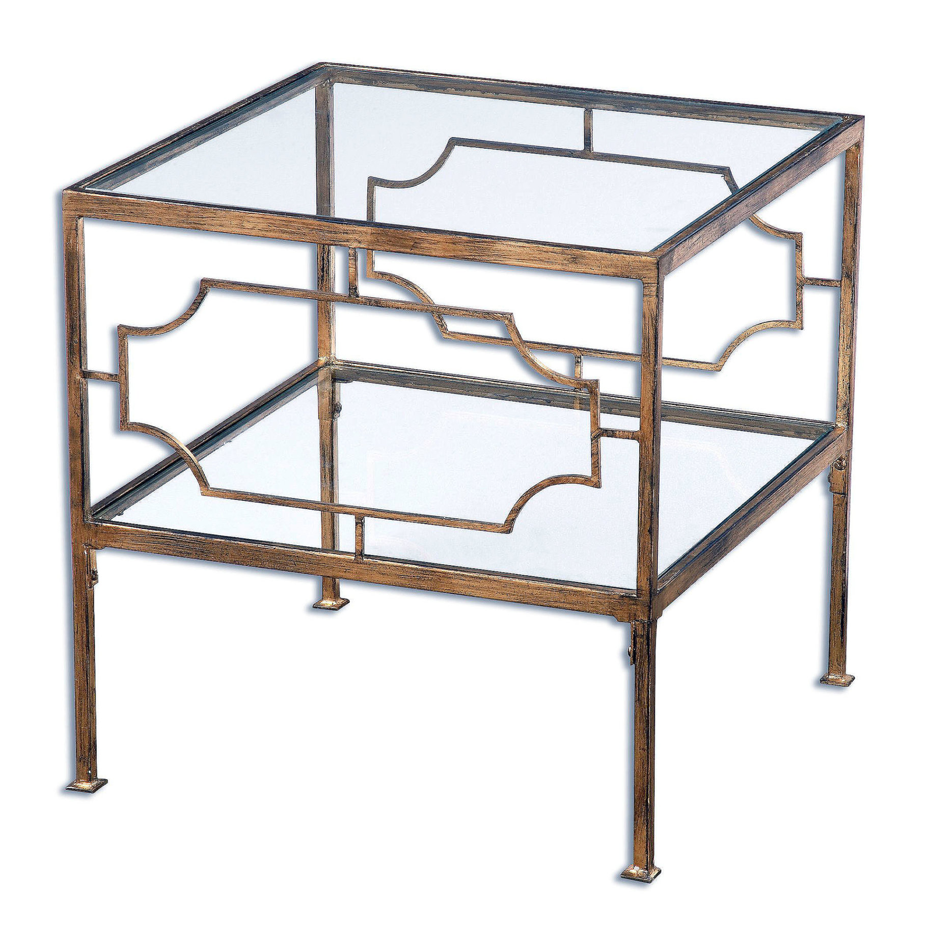 Uttermost 24477 Genell 20" x 19" Accent Table - Transitional - Accent ...