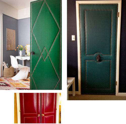 Vinyl wrapped interior doors