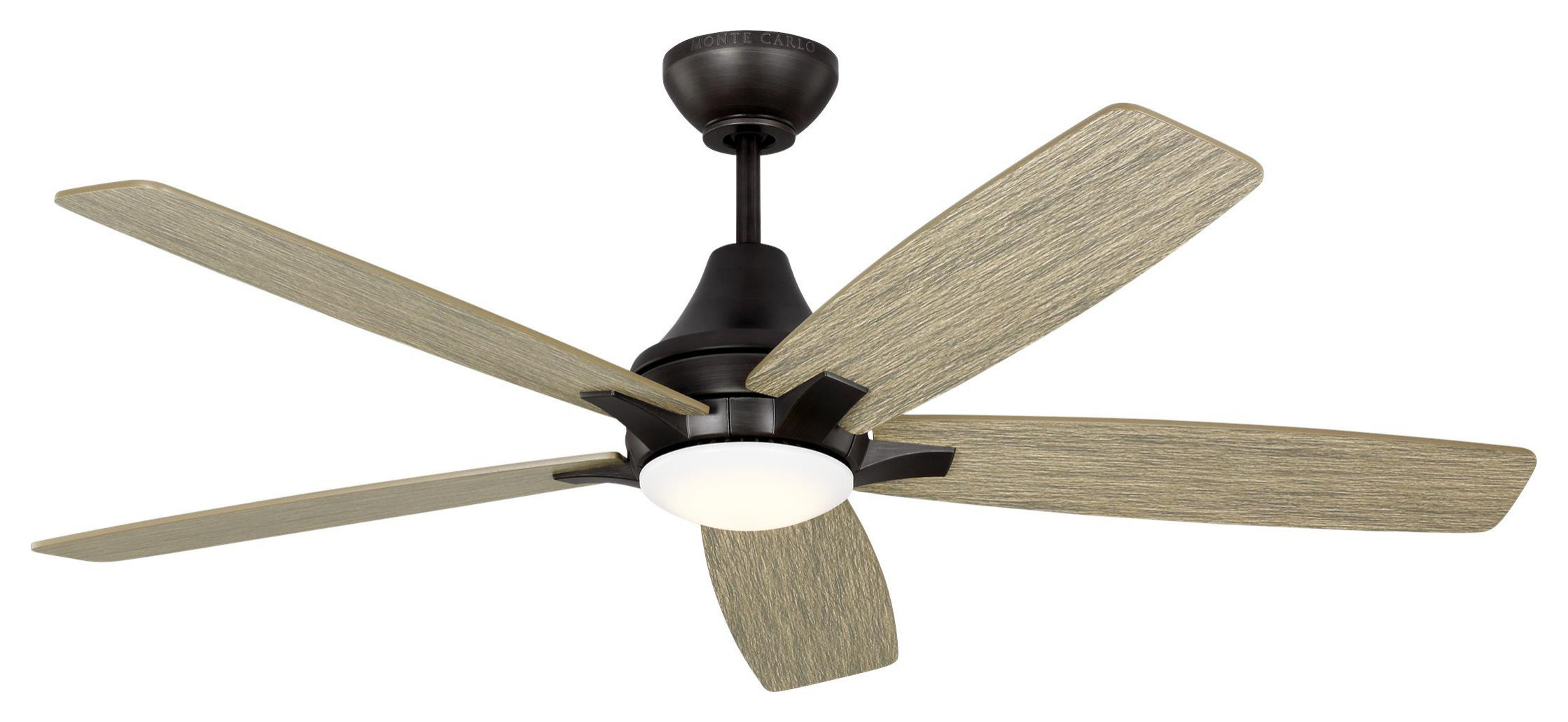 Monte Carlo 5LWDR Lowden 52 - Ceiling Fan in Aged Pewter, 52 Inch ...
