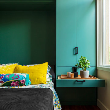 75 Beautiful Green Bedroom Ideas and Designs - September 2024 | Houzz UK