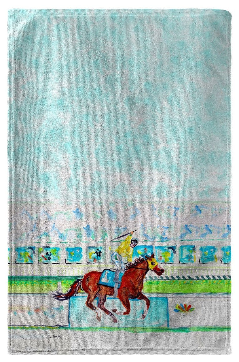 Betsy Drake First Place Beach Towel, One Size - Contemporary - Beach ...