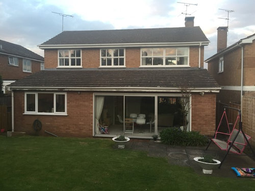 Exterior styling of 1970s house (windows and doors) | Houzz UK