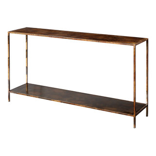 Royal Metal Console Table - Industrial - Console Tables - by Jamie ...