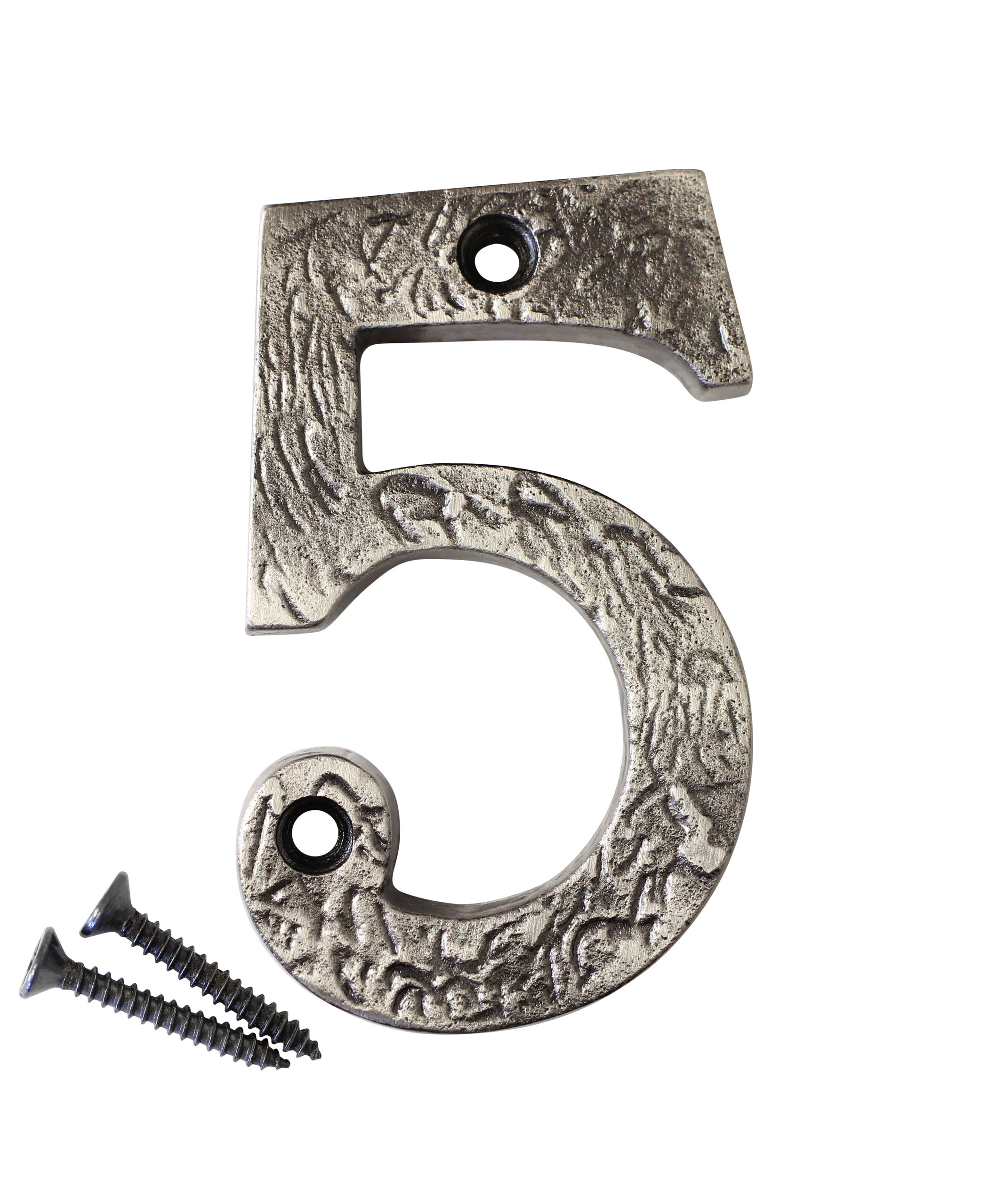 RCH Hardware Iron Rustic Country House Number, 3-Inch, Various Finishes ...