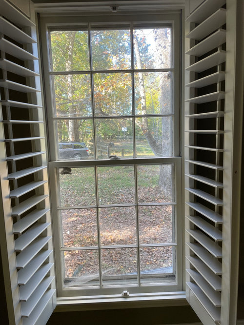 Wood Window Grill Replacement