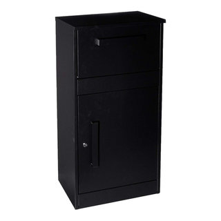 Parcel Defender Locking Parcel Mailbox - Transitional - Mailboxes - by ...