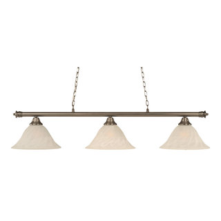 Oxford 3 Light Bar, 54x14x11.75 - Traditional - Pool Table Lights - by ...