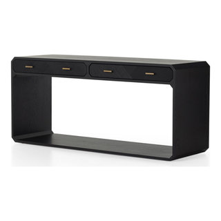 Caspian Console Table-Black Ash - Transitional - Console Tables - by ...