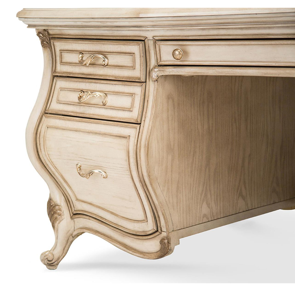 Emma Mason Signature Reach Royale Desk in Champagne - Victorian - Desks ...