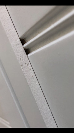 Poorly built custom kitchen cabinets