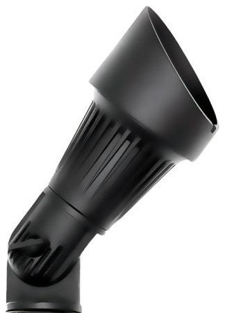 Spot Light Aluminum Black Cap 02 with Bulb - Transitional - Outdoor ...