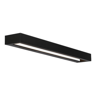 Open Bar LED Bath and Vanity Light, Black - Modern - Bathroom Vanity ...