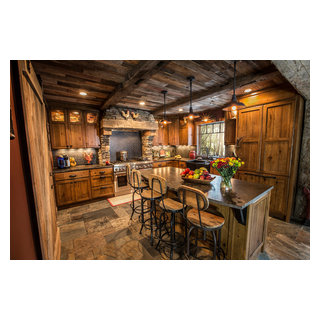 Rustic Kitchen Renovation - Rustic - Kitchen - Minneapolis - by Echelon ...