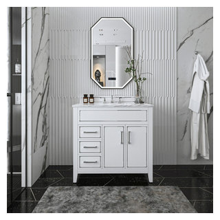 Aspen Bathroom Vanity Set, 36" - Transitional - Bathroom Vanities And ...