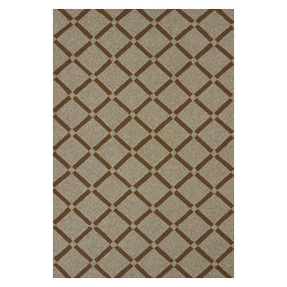 HomeRoots 60" x 90" Granite Olefin Area Rug, 60" x 90" x 0.47 ...