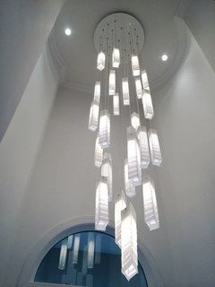 Lighting in large open space