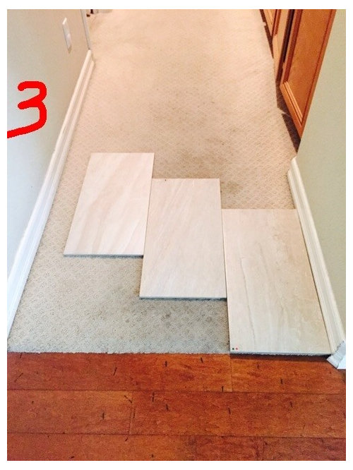 PLEASE HELP - Which way should tile go?