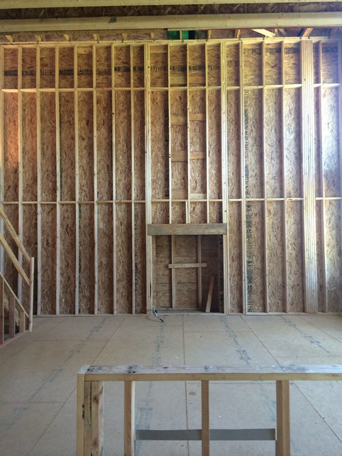 Decorate two story wall