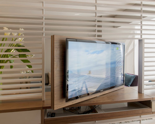 Best Tv Room Divider Design Ideas & Remodel Pictures | Houzz