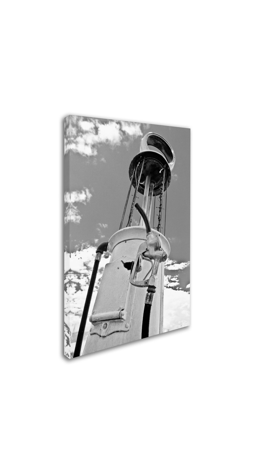 "Gas Pump" Canvas Art by Yale Gurney, 16"x24" - Traditional - Prints ...