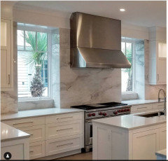 Dilemma: Stone Backsplash around the window | Houzz Forum