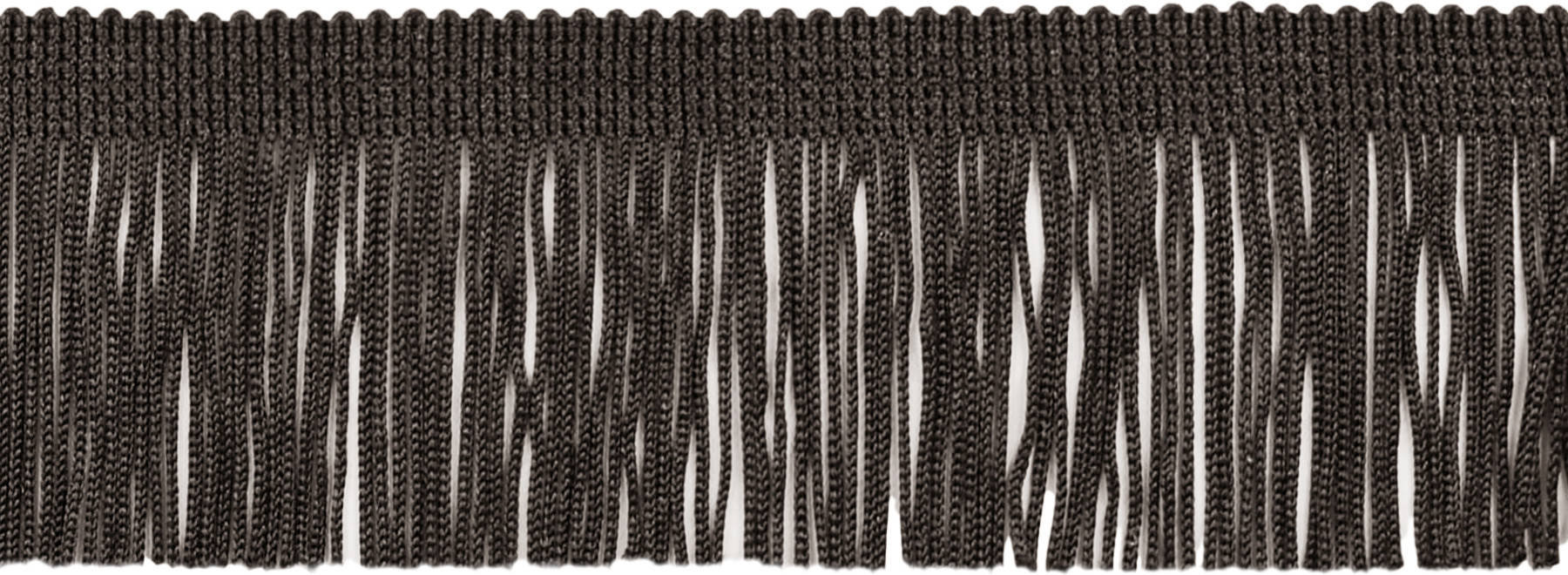 Chainette Fringe Trim, Style# CF02, Color# K9 - Pure Black [11 Yards ...